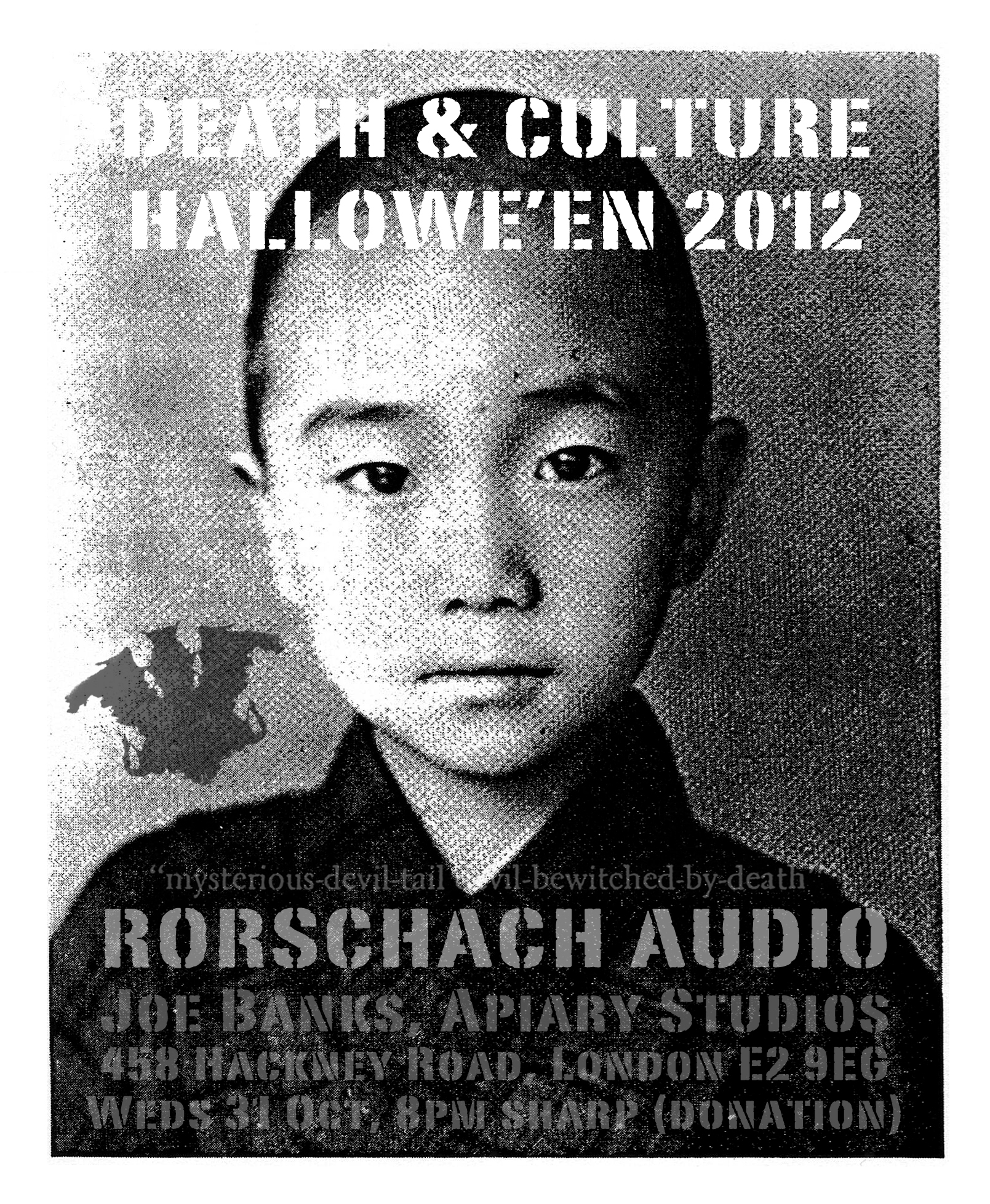 Hallowe’en London – Rorschach Audio at Apiary Studios | Rorschach Audio ...
